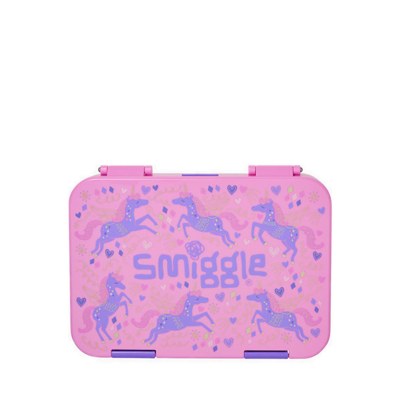 Smiggle Lunch Box Bento Med Happy Adventurous – Umaima Essentials